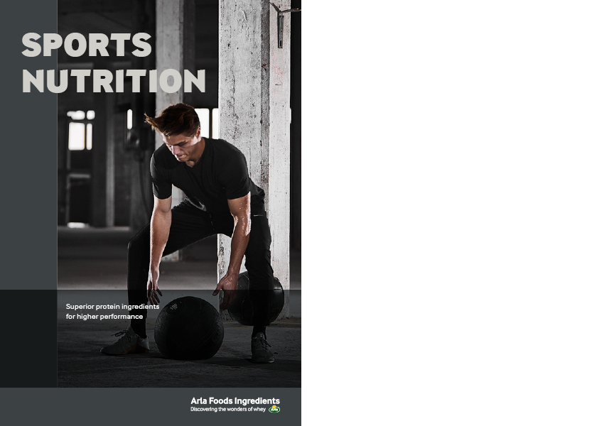 Whey protein concentrate for sports nutrition | Arla Foods Ingredients